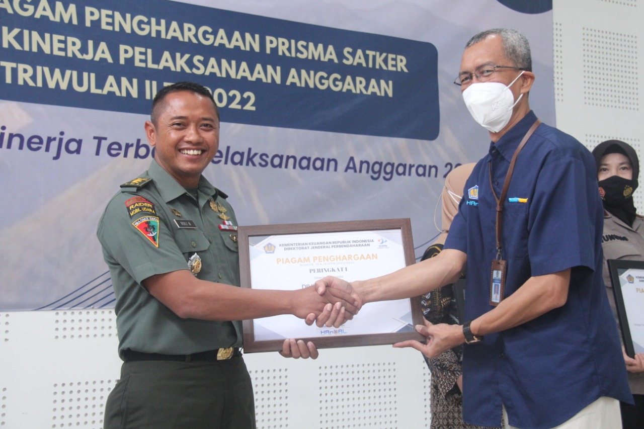 FGD KPPN Malang, Divif 2 Kostrad Raih Predikat Satker Berkinerja Terbaik I - Javasatu.com
