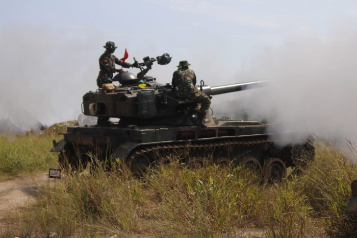 Asah Kemampuan Tempur, Yonkav 12/Beruang Cakti Laksanakan Latbakjatrat ...