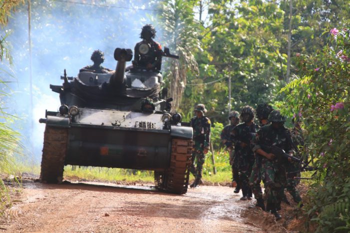 Yonif 611/Awang Long Latihan Uji Siap Tempur Tingkat Kompi Terintegrasi - Javasatu.com