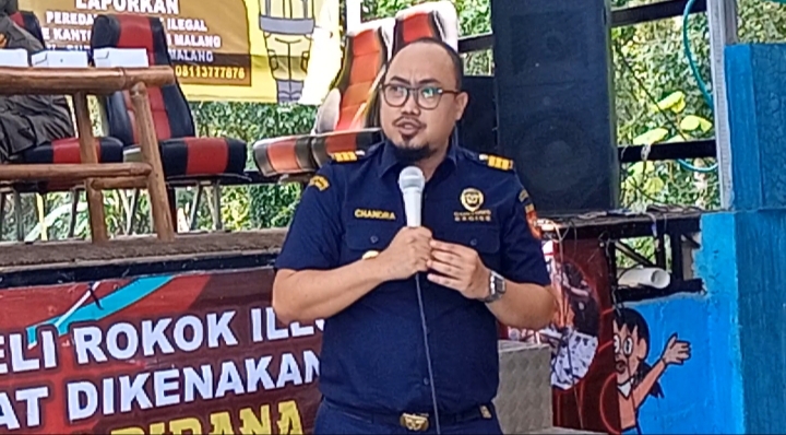 Satpol PP dan Bea Cukai Malang Sosialisasi Gempur Rokok Ilegal ke Komunitas Sound System Wajak ...