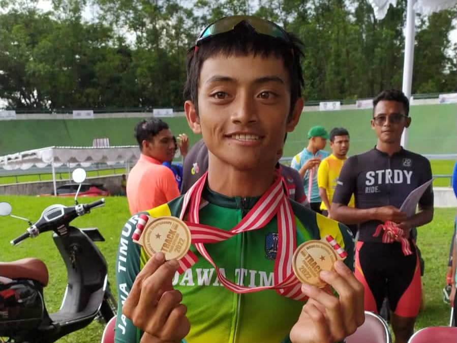 Atlet Balap Sepeda Jatim Asal Desa Banjararum Sumbang 7 Emas di Track ...