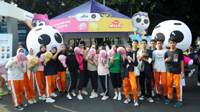 Aice Group Meriahkan Jakarta Running Festival 2024 dengan Es Krim Mochi - Javasatu.com