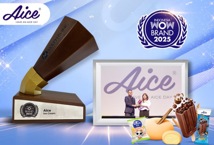 Aice Raih WOW Brand Award Keenam, Kuasai Pasar Gen Z dan Go International - Javasatu.com